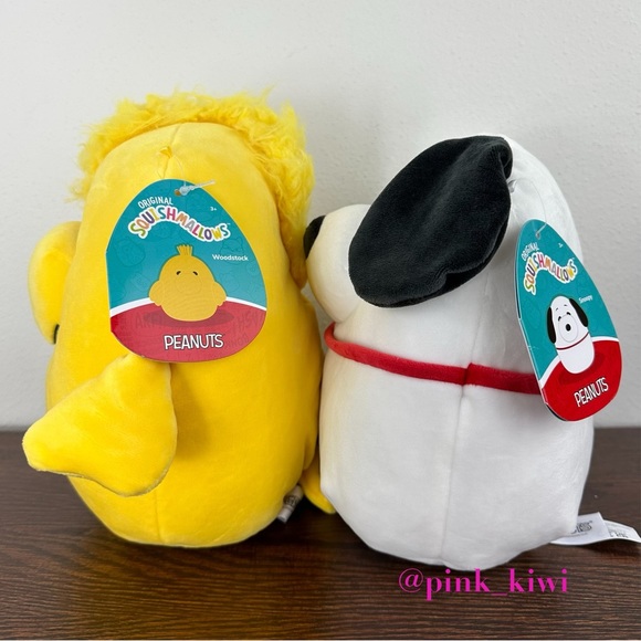 Squishmallows | Toys | Squishmallows Peanuts Snoopy And Woodstock | Poshmark